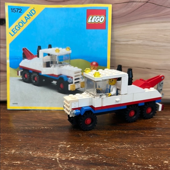 Lego | Toys | Retired Lego Set 572 Super Tow Truck | Poshmark